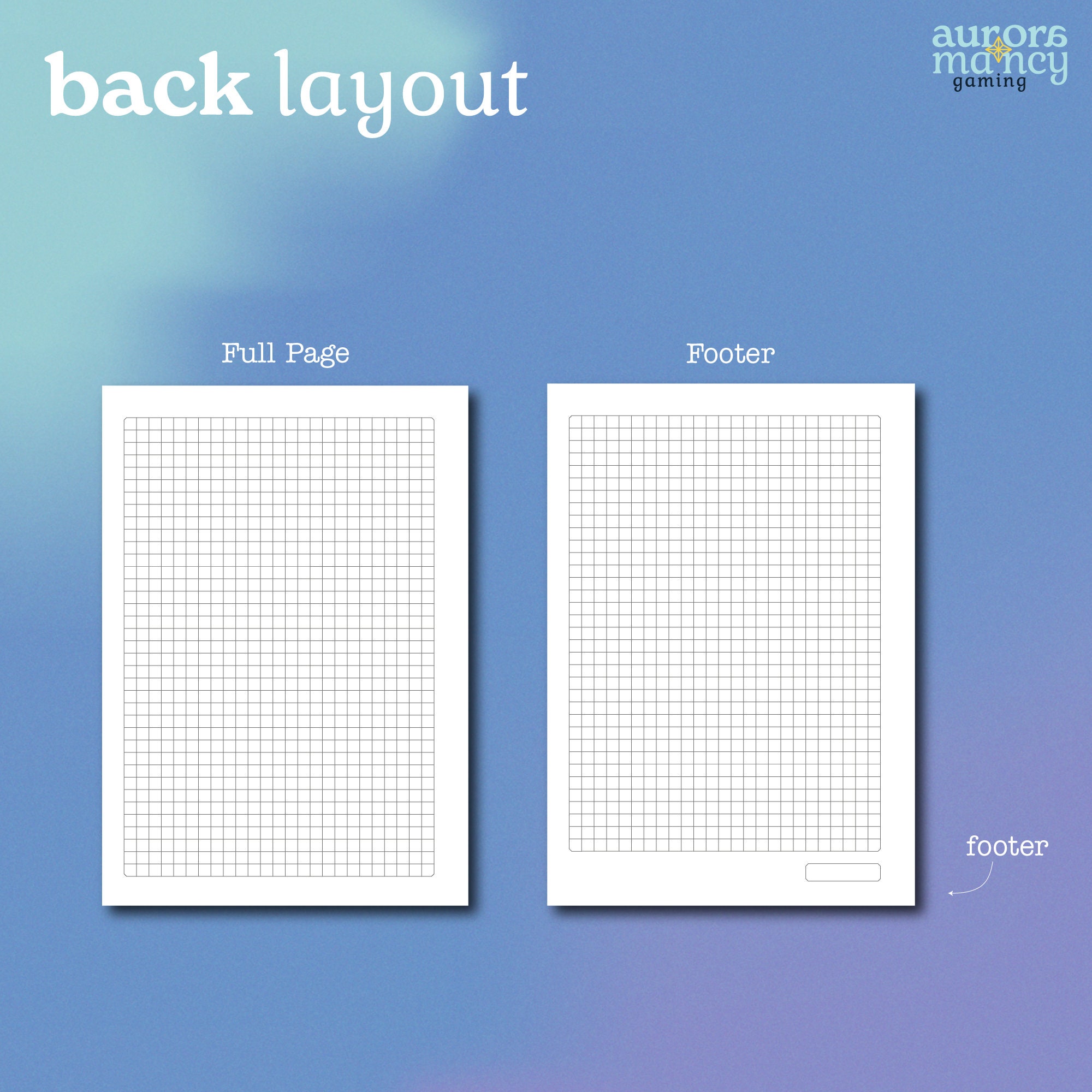 Printable Graph Paper | Digital Paper Template | A5 | Download PDF - Etsy