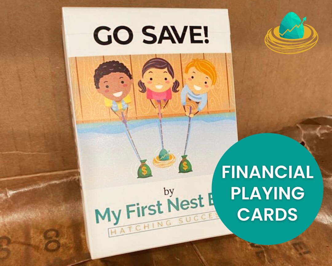Go Save the Fun Financial Education Card Game for Kids - Etsy