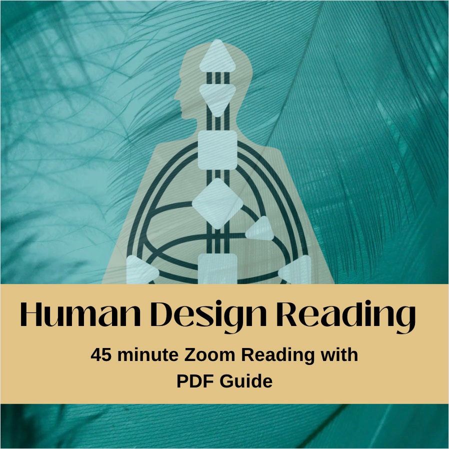 Human Design Video Recorded Reading Human Design Full Digital Chart ...