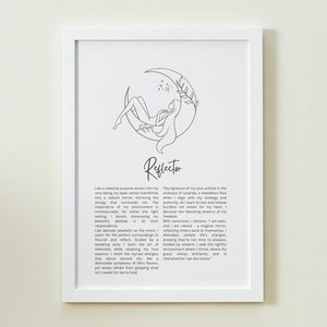 Reflector Human Design Print Instant Download, Energy Type Digital Art ...