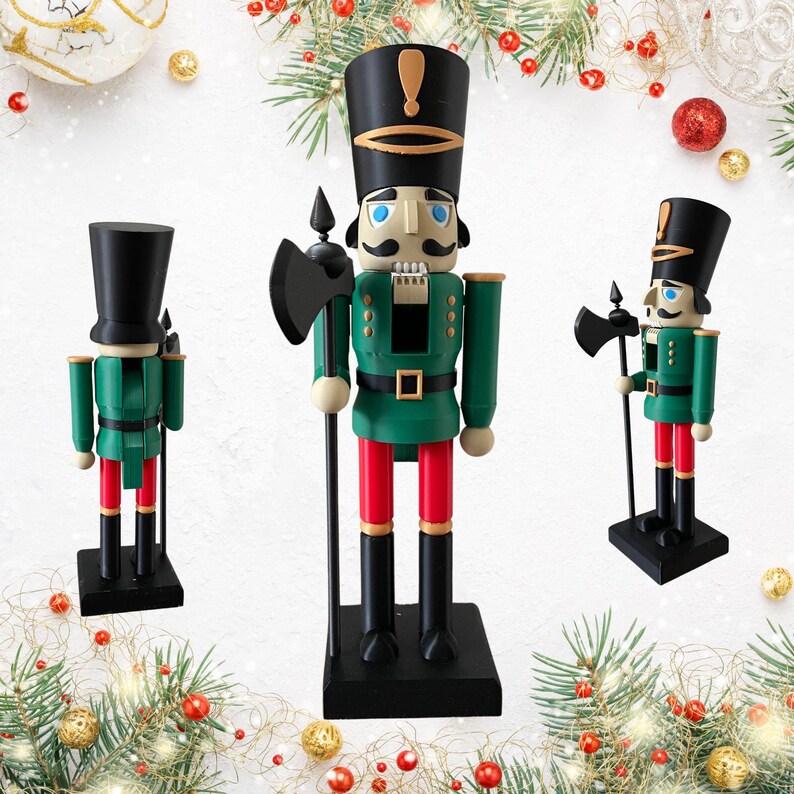 3D Nutcracker Modular - Christmas Nussknacker STL & 3MF - Etsy