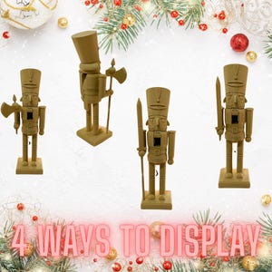3D Nutcracker Modular - Christmas Nussknacker STL & 3MF - Etsy
