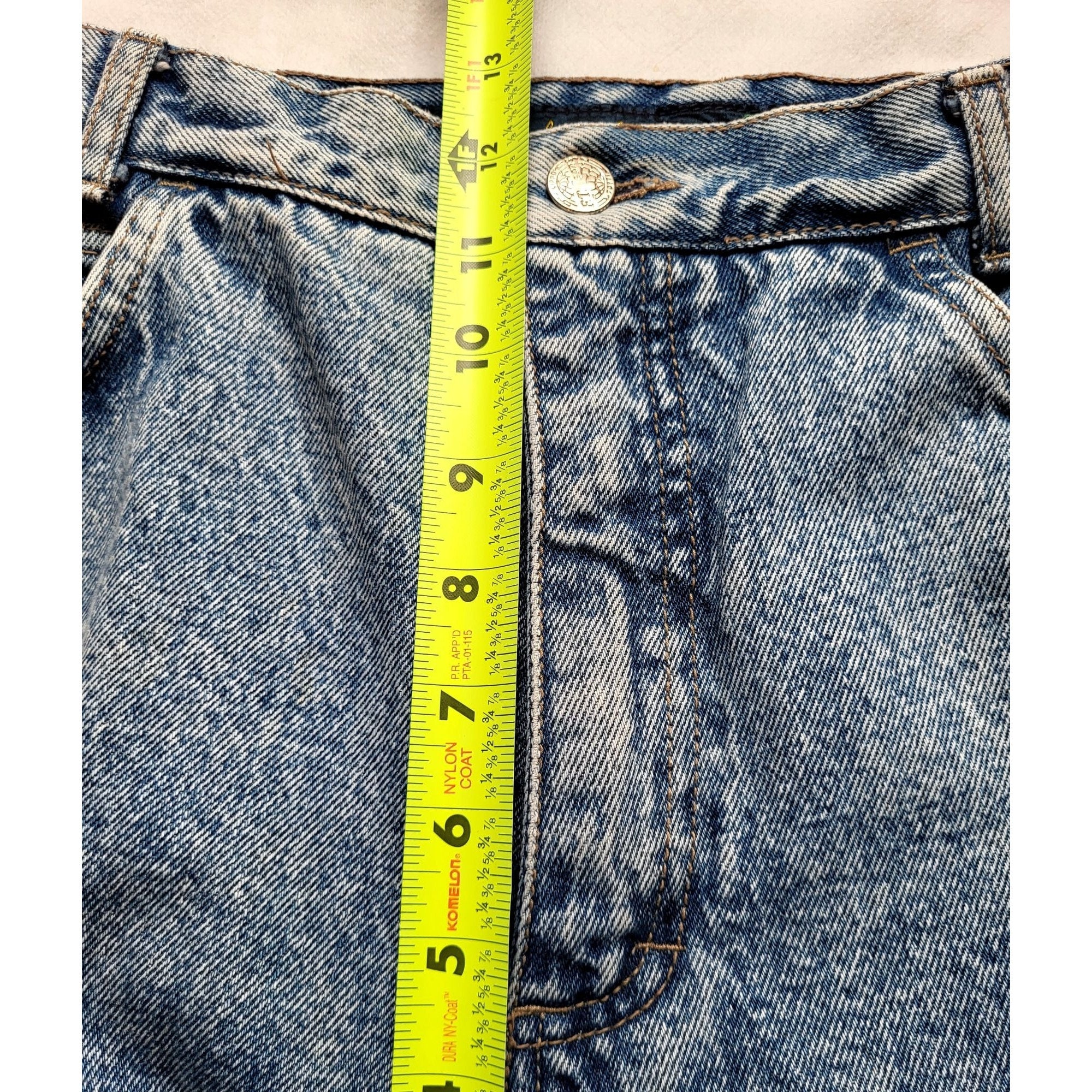 Vintage Womens 80's Filippo Totti Acid Wash Snap Ankle Mom Jeans 13/14 ...