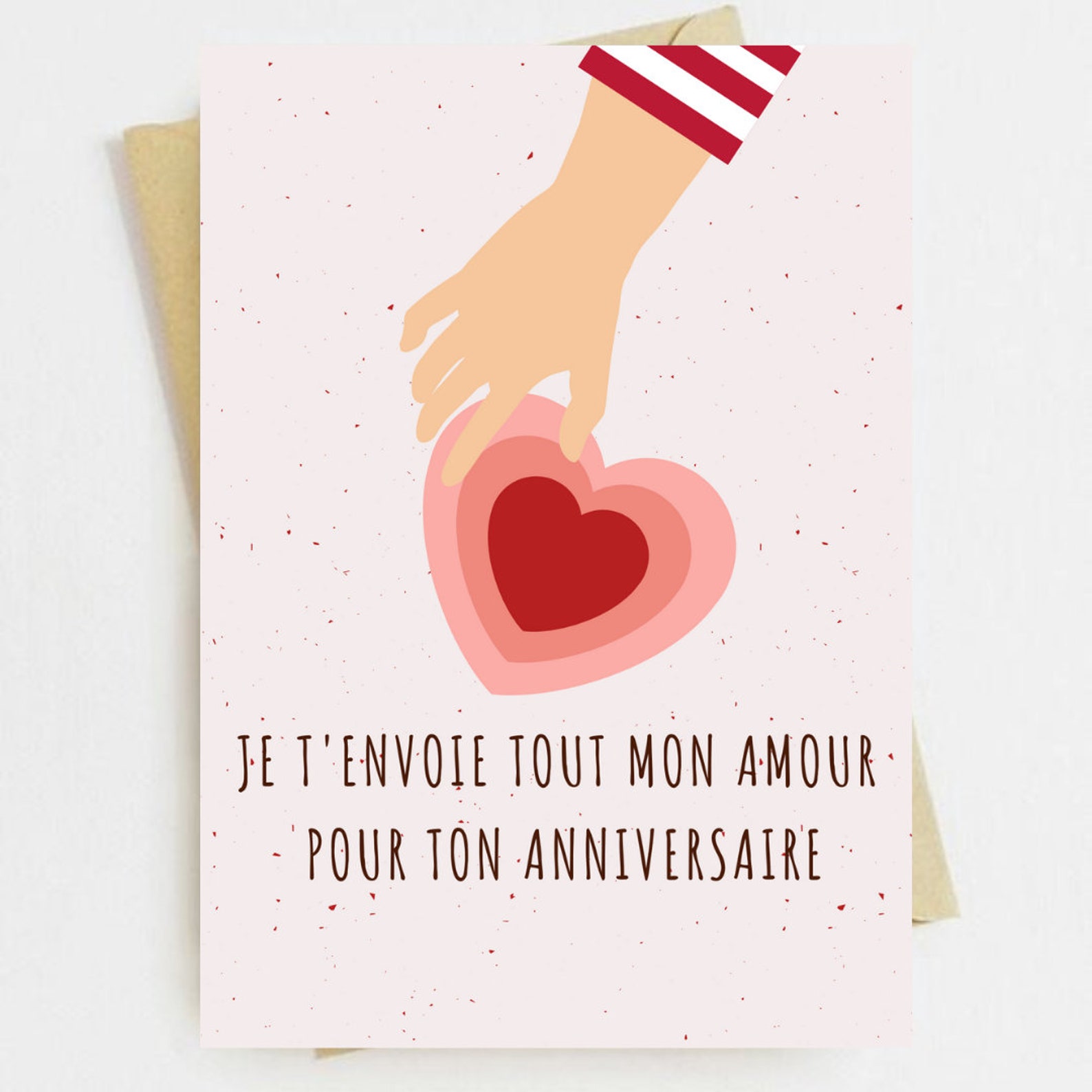 Printable French Birthday Card Sophisticated Birthday Card - Etsy