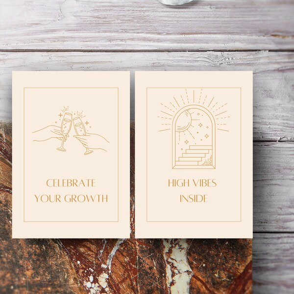 Intention Cards - Etsy