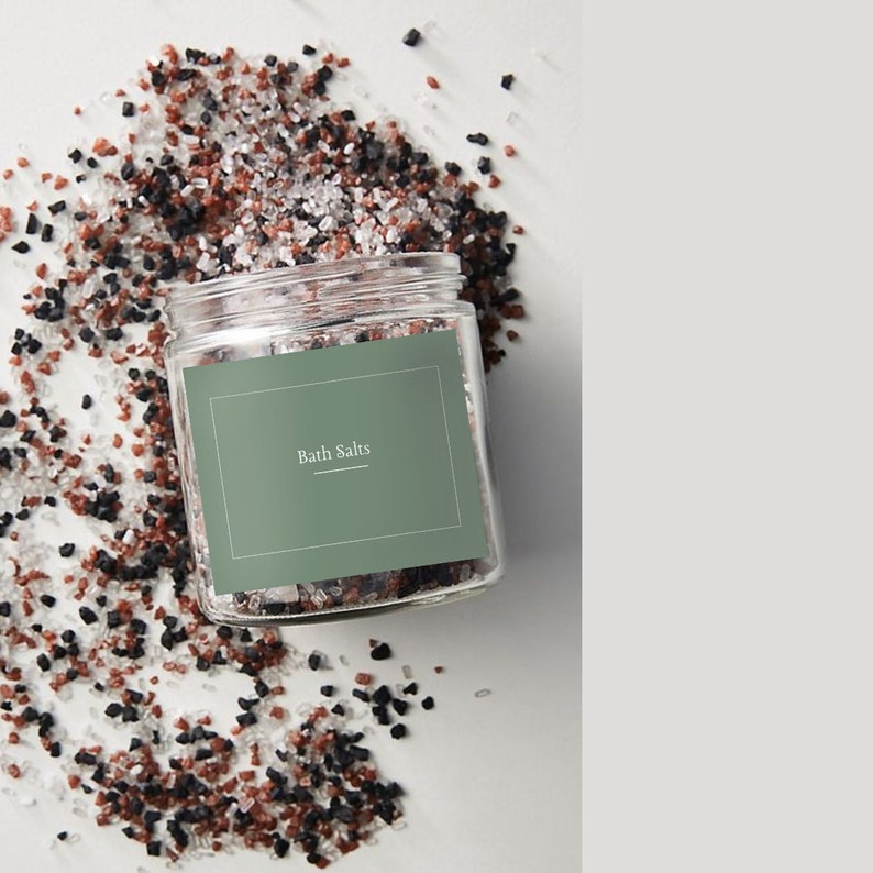 Printable Green Bathroom Labels, Customizable Zero Waste Labels, Rustic ...