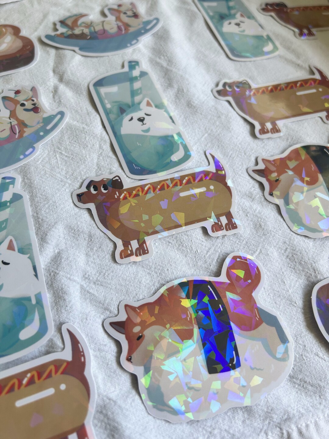 5 Stickers - Sweet Doggo - Etsy