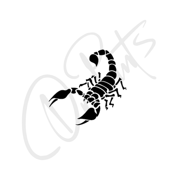 Scorpion Car Decal - Etsy