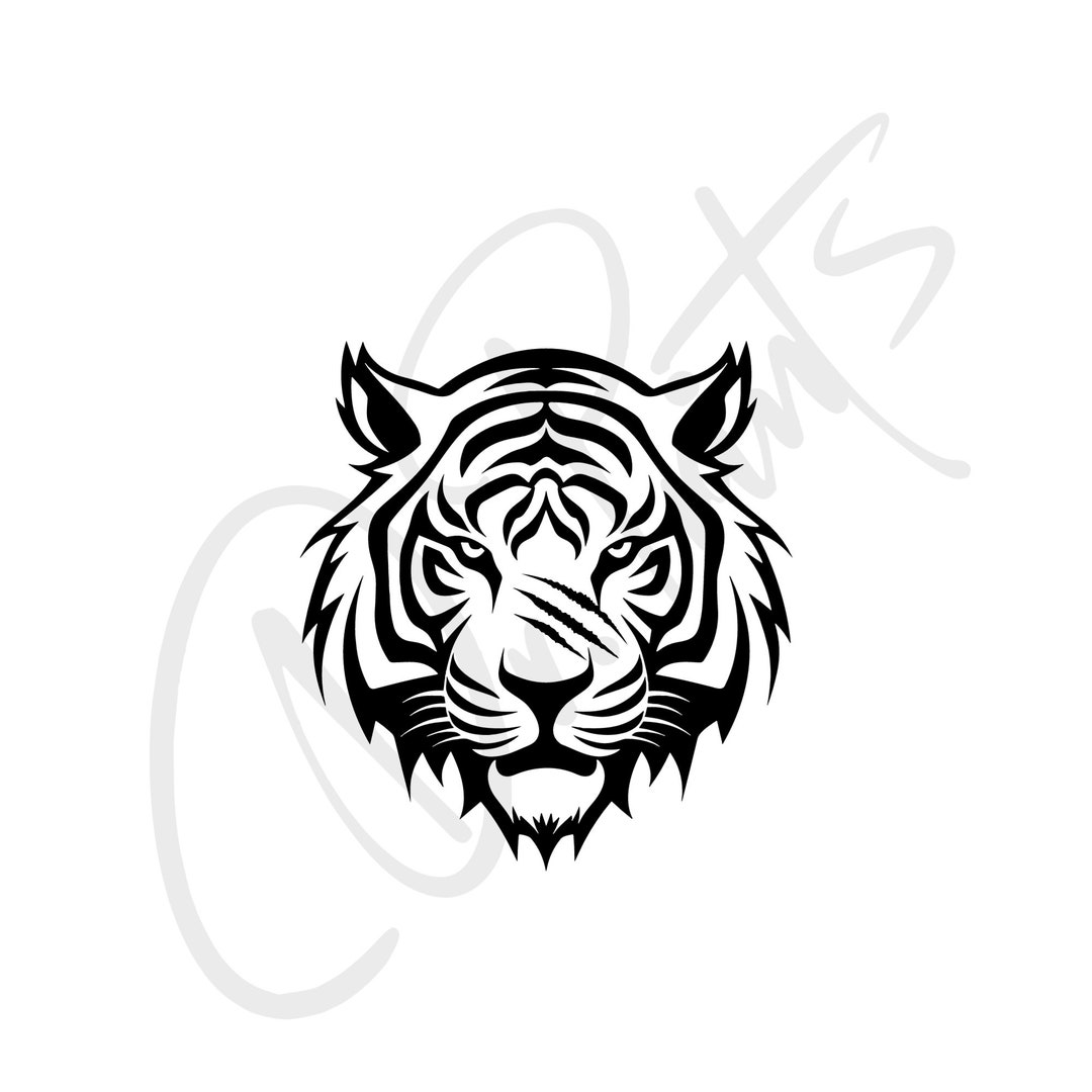 Tiger Car Decal Tiger Decal Tiger Car Sticker Tiger Sticker Wild Decal ...