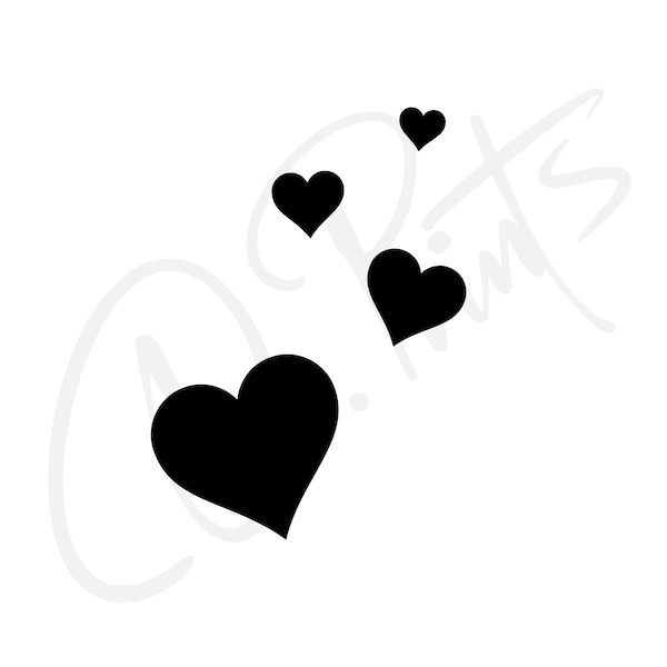 Heart Car Decal - Etsy