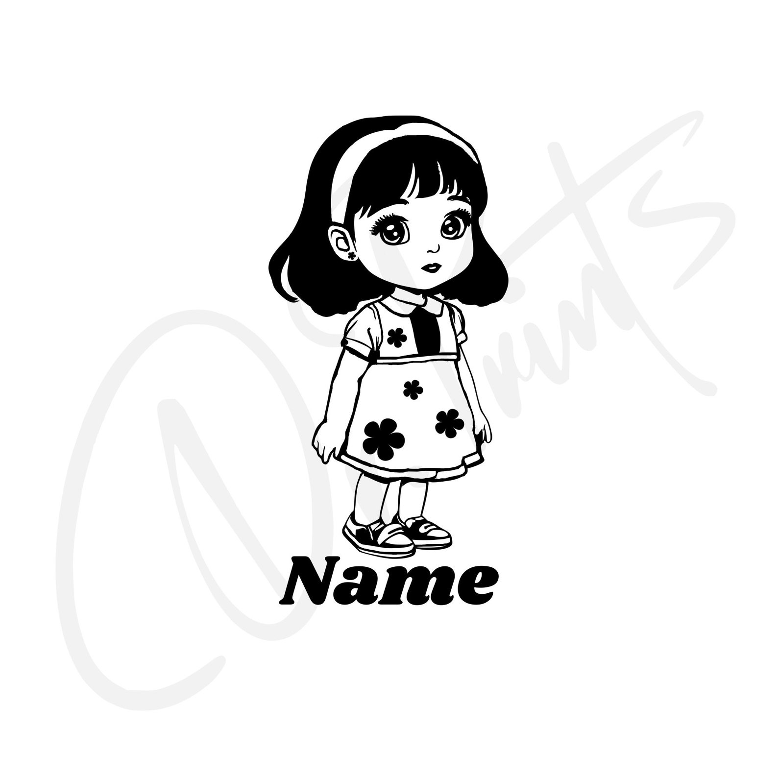 Little Girl on Board Custom Baby on Board Decal Baby on Board - Etsy