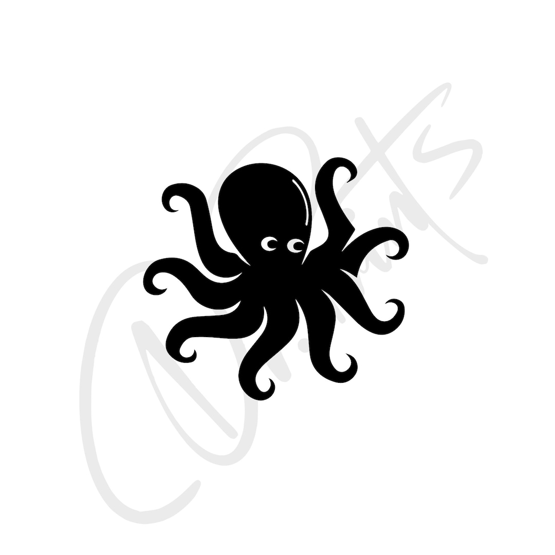 Octopus Sticker Octopus Car Sticker Octopus Car Decal Octopus Decal ...