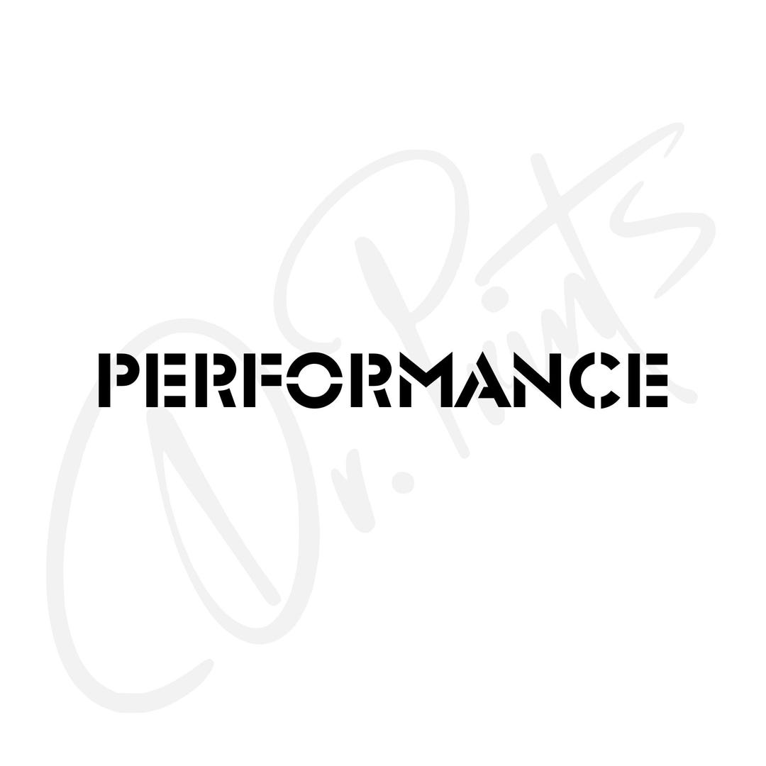Performance Car Decal Performance Windshield Decal Performance Car ...