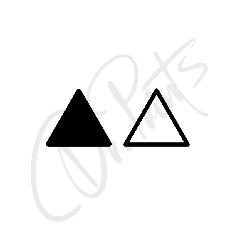 Triangle Car Stickers - Etsy UK