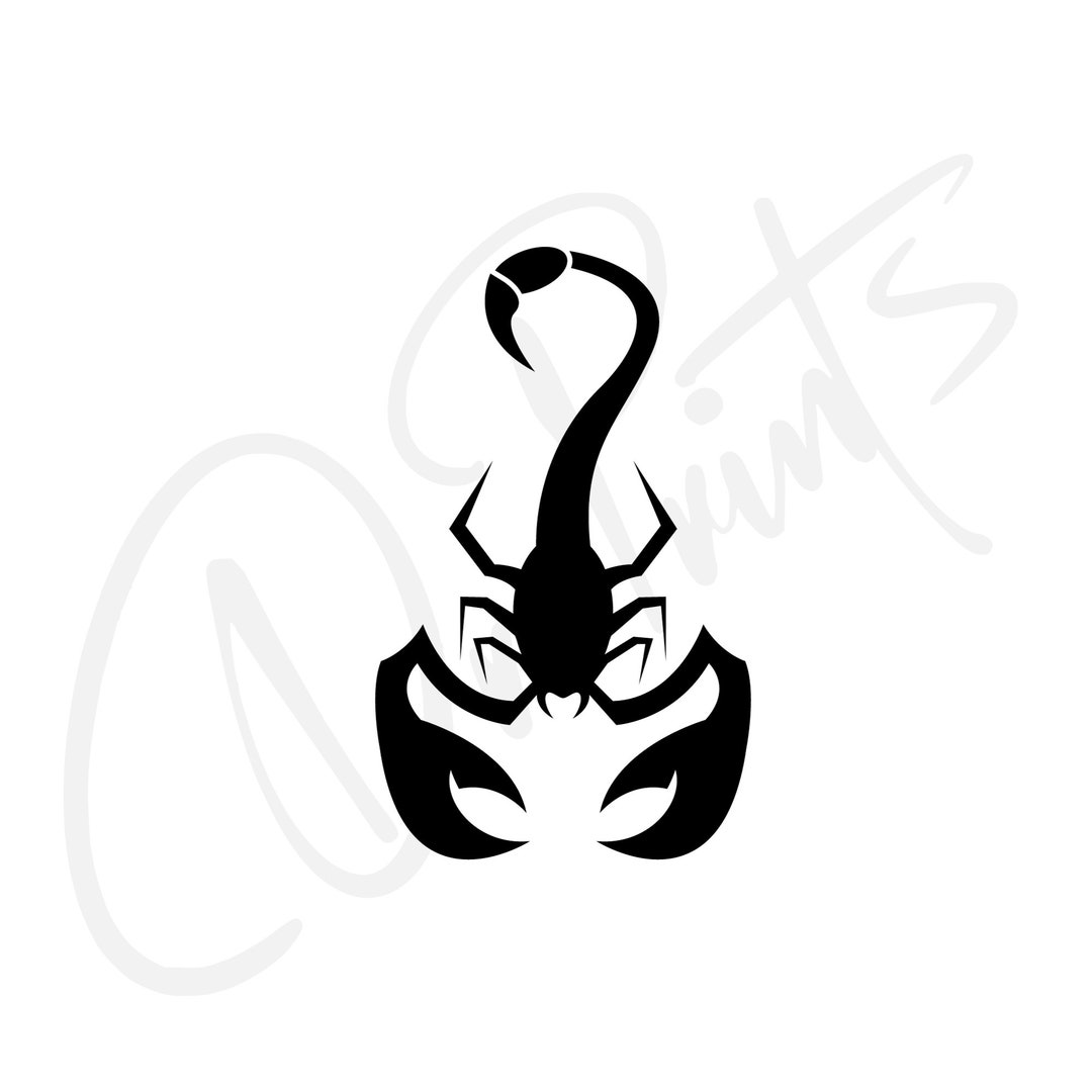 Scorpion Car Sticker Scorpion Decal Scorpion Sticker - Etsy