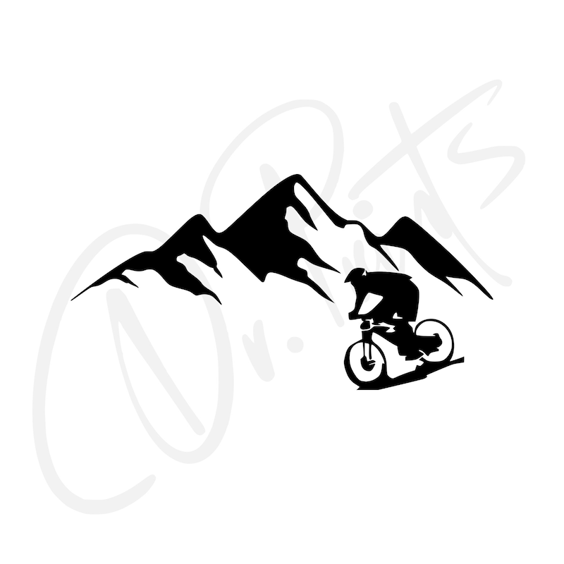 Mountain Sticker - Etsy