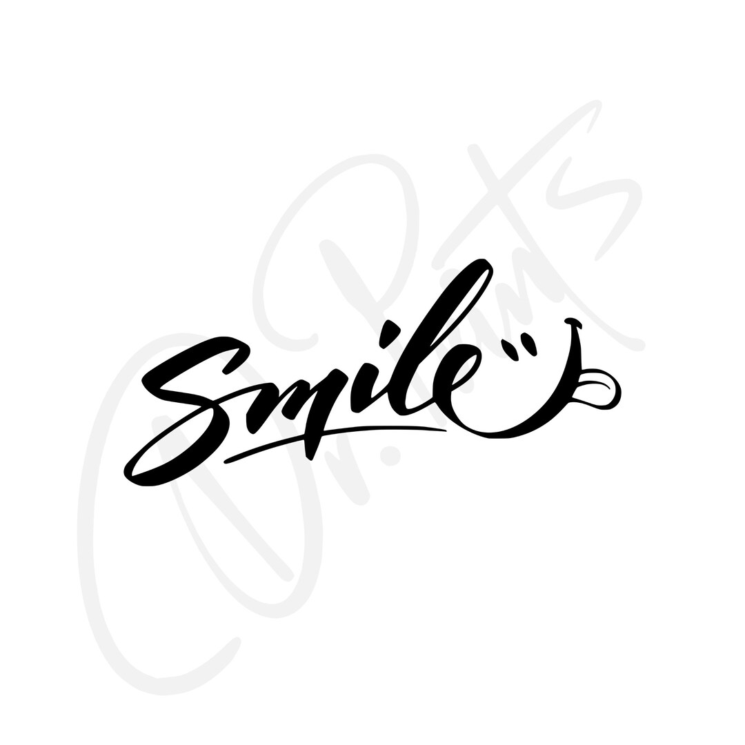 Smile Car Sticker Smile Sticker Smile Decal for Car Funny Decal Funny ...