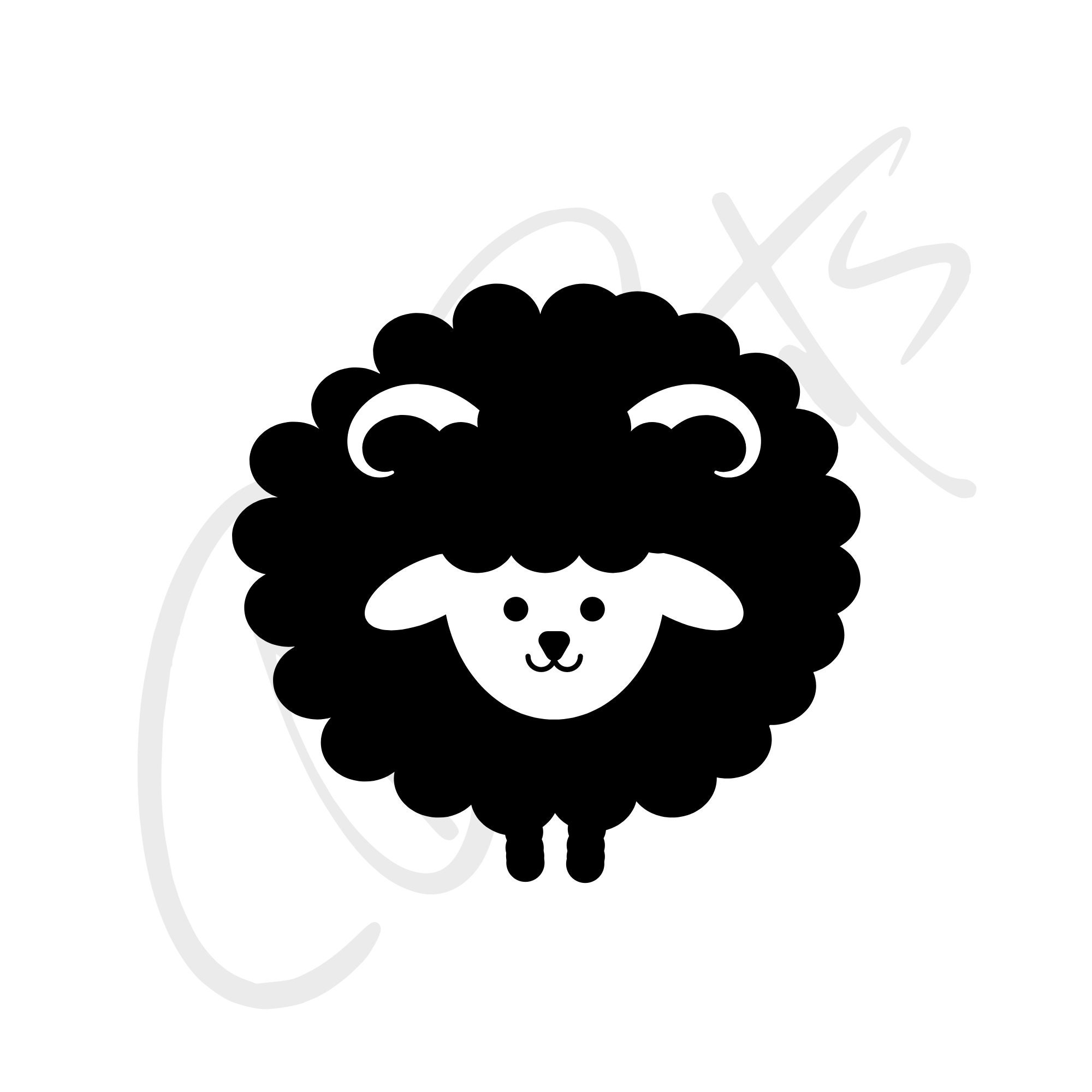 Black Sheep Decal Sheep Sticker Black Sheep Car Sticker Funny Car ...