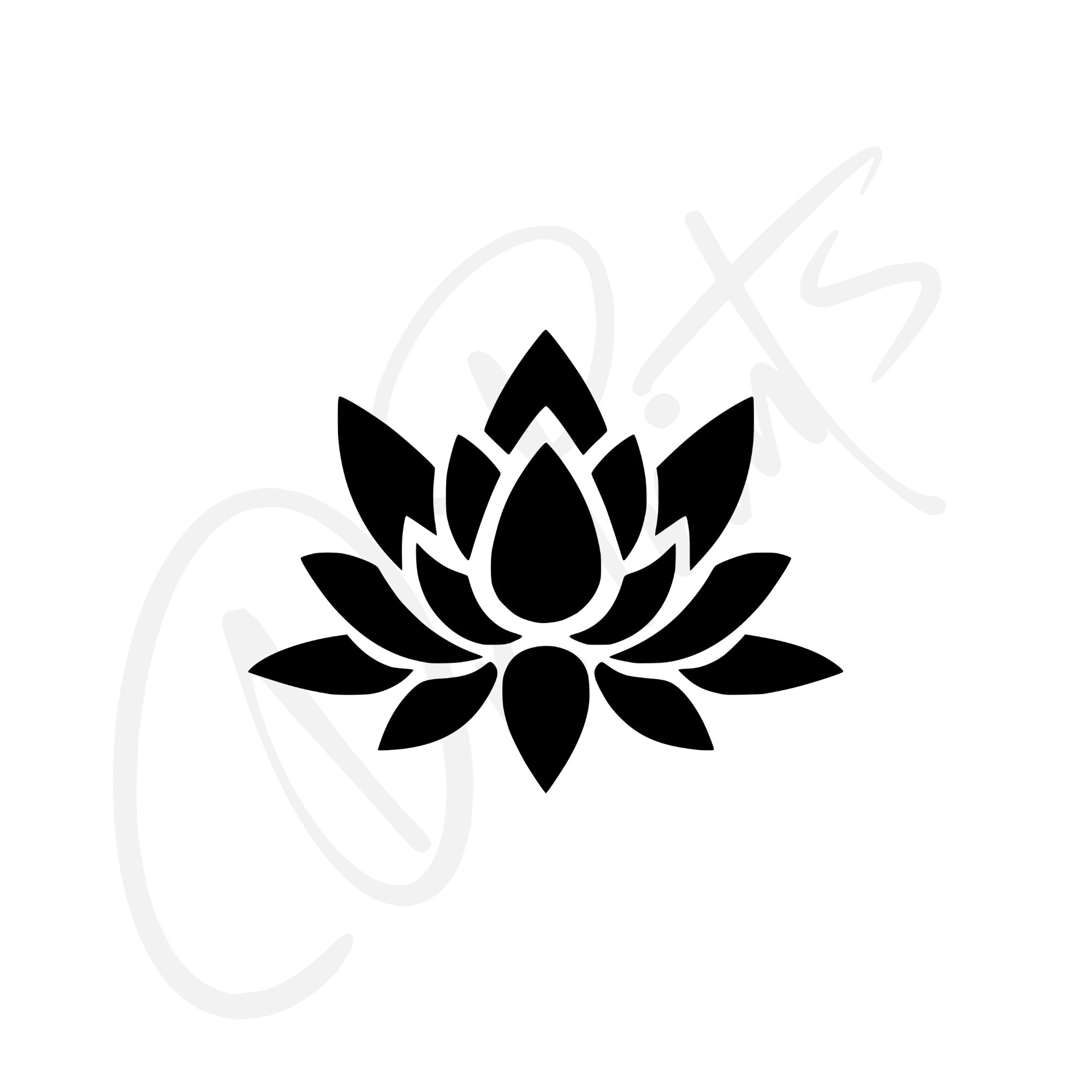 Lotus Flower Sticker Lotus Car Sticker Lotus Car Decal Lotus Decal for ...
