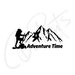 Adventure Time Decal Camping Truck Decal Camping Car Sticker Adventure ...
