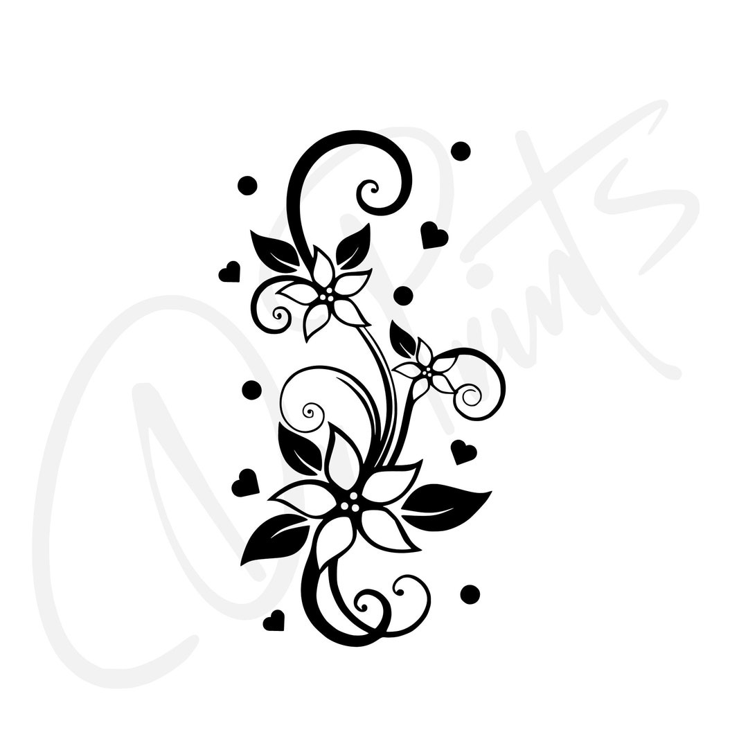 Flower Car Decoration Set of 2 Flower Car Sticker Cute Car Decor Flower ...