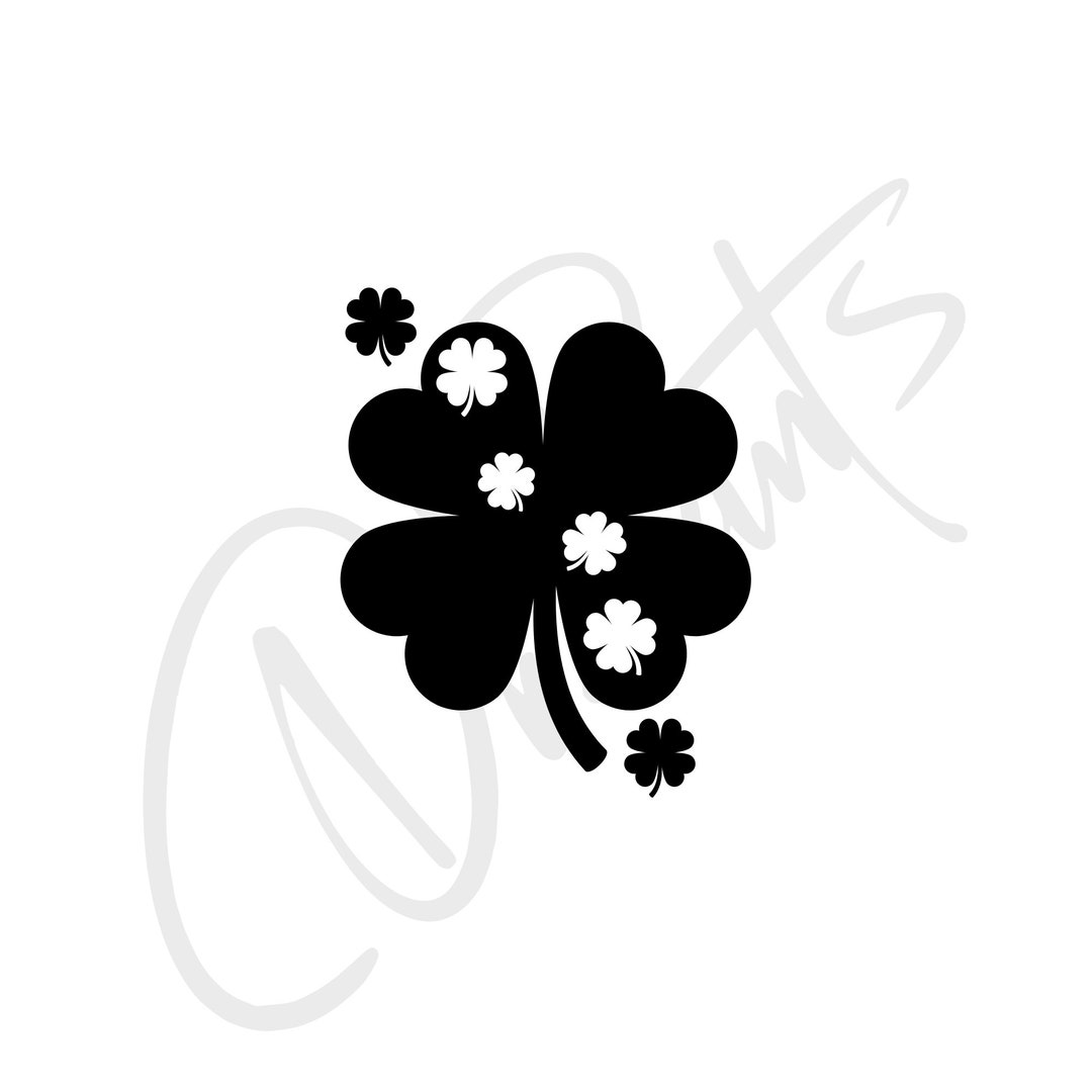 Clover Car Decal Lucky Car Decal Clover Decal Clover Sticker Lucky ...