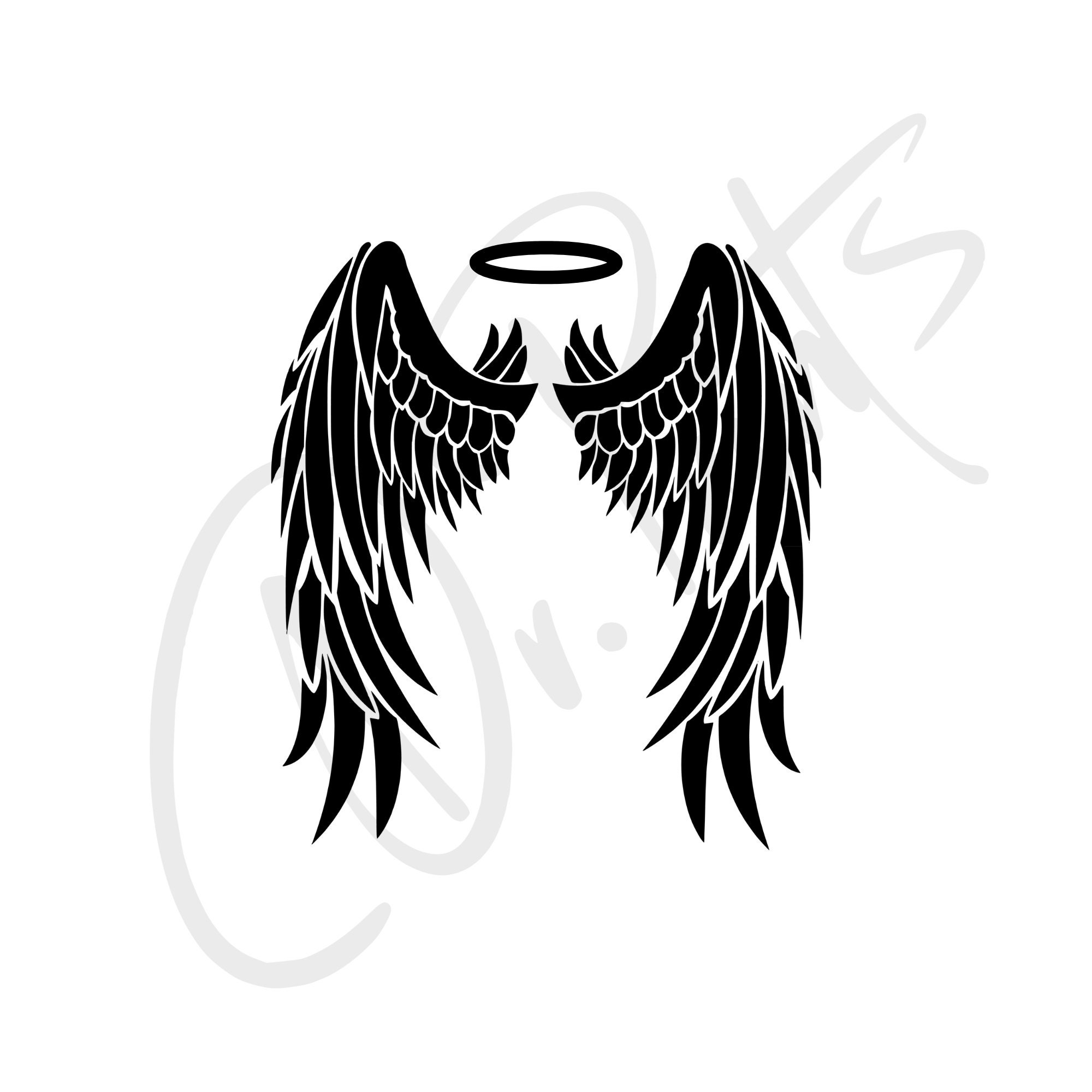 Wings Decal Wings Sticker Angel Wings Decal Waterproof Wings Car Decal ...