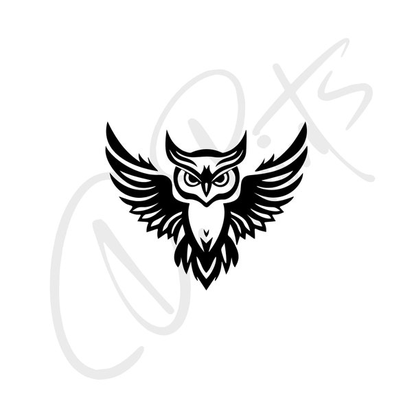 Owl Car Decal - Etsy