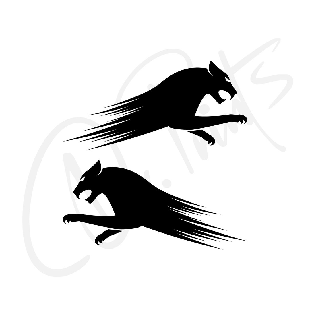 Panther Set Sticker Panther Car Sticker Panther Car Decal Panther ...