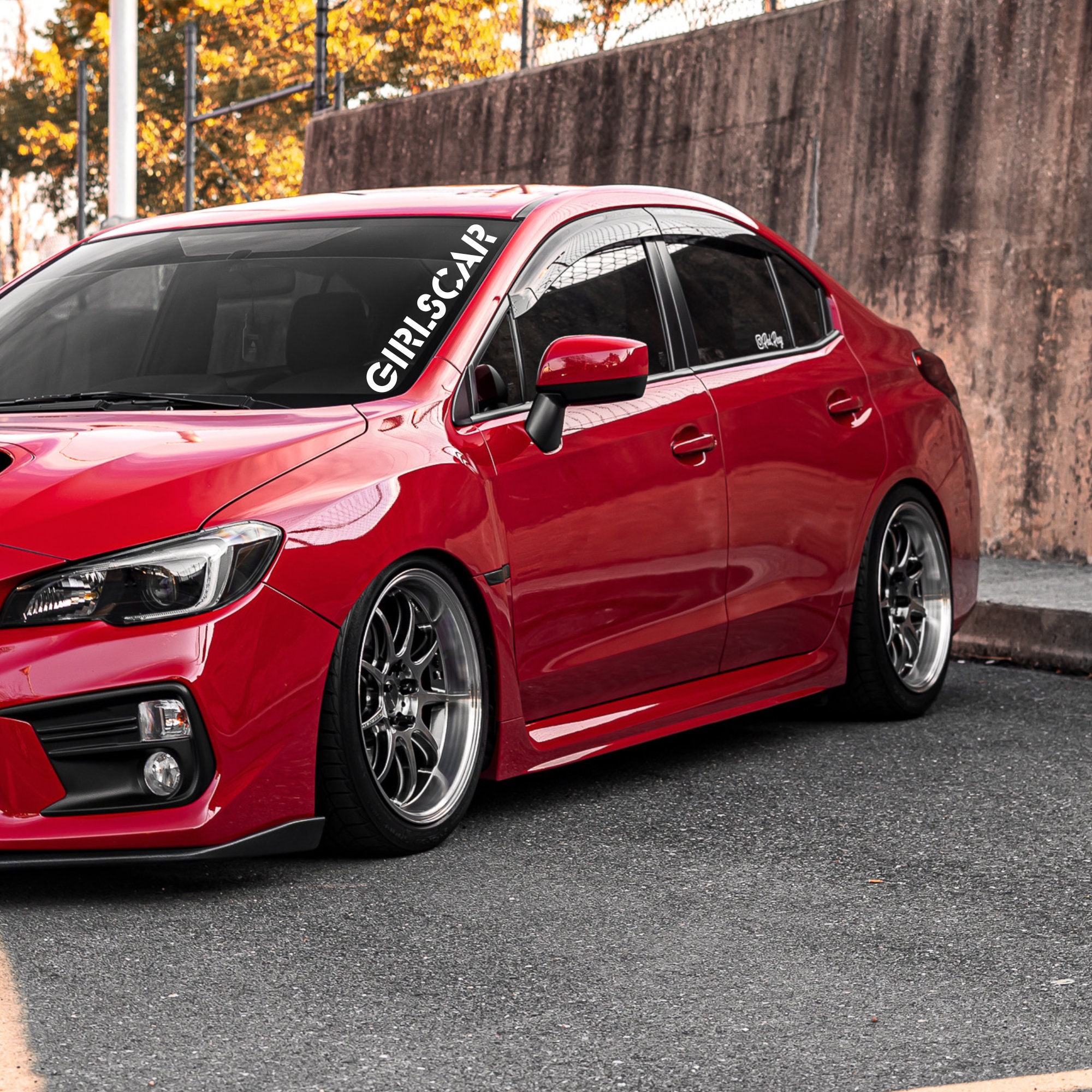 Girls Car Decal Girls Car Sticker Girl Driver Decal Windscreen Decal ...