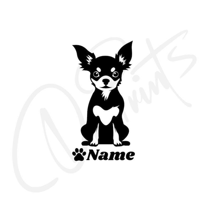 Chihuahua Decal - Etsy