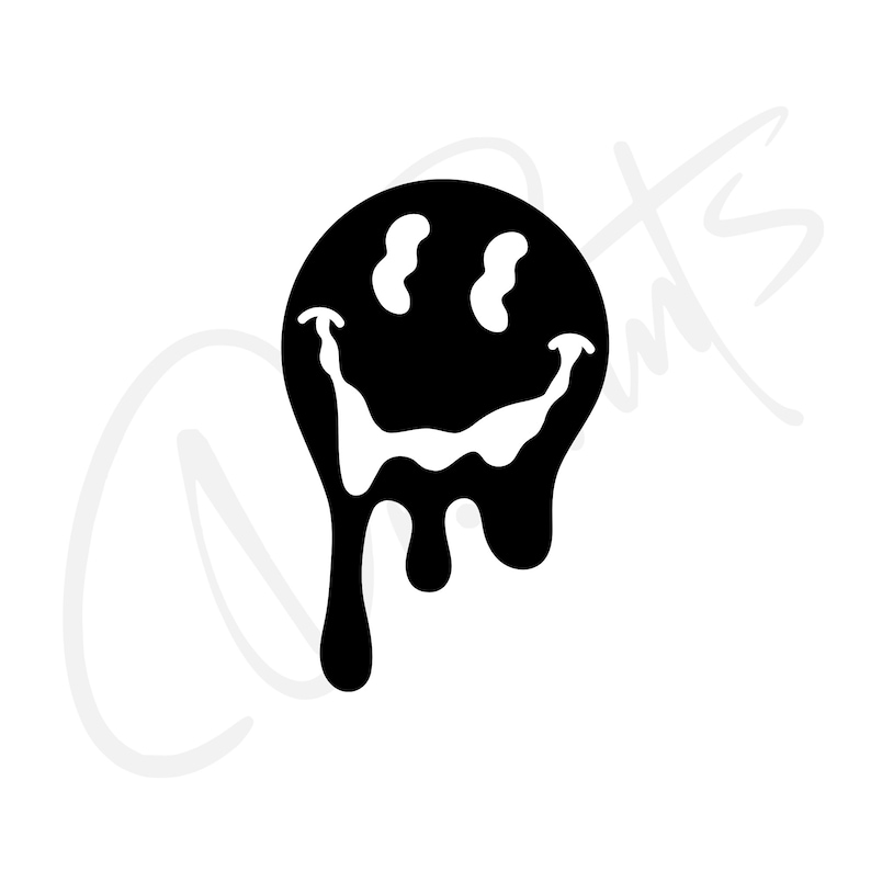 Smile Decal Smile Car Sticker Smile Emoji Mleted Smile Sticker - Etsy