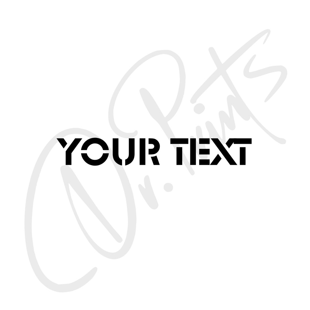 Your Text Decal Custom Text Car Decal Personalized Text Car Decal ...