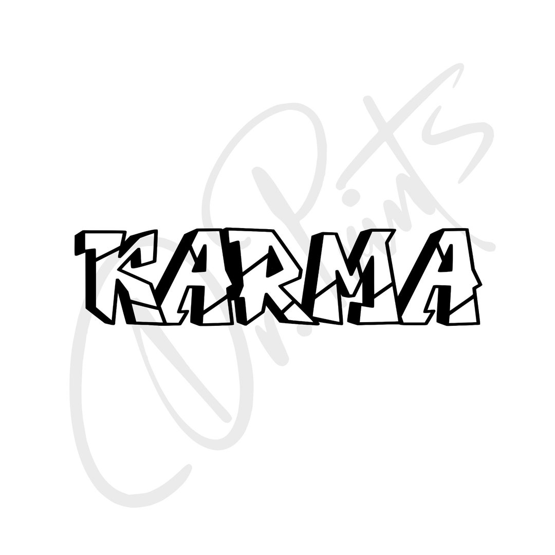 Karma Decal Karma Stickerkarma Car Decal Karma Car Sticker Window Car ...