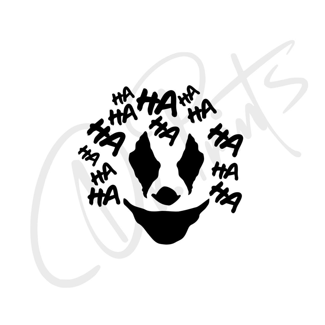 Haha Car Decal Ha Ha Car Sticker Scary Car Decal Horror Car Decal Scary ...