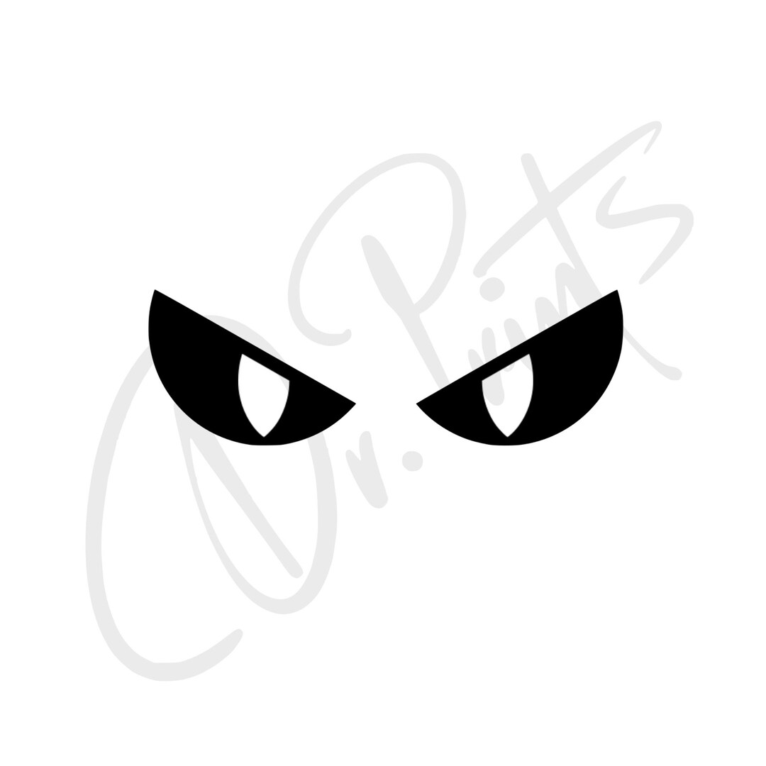 Evil Eye Sticker Scary Look Car Sticker Creepy Eyes Halloween Decal ...