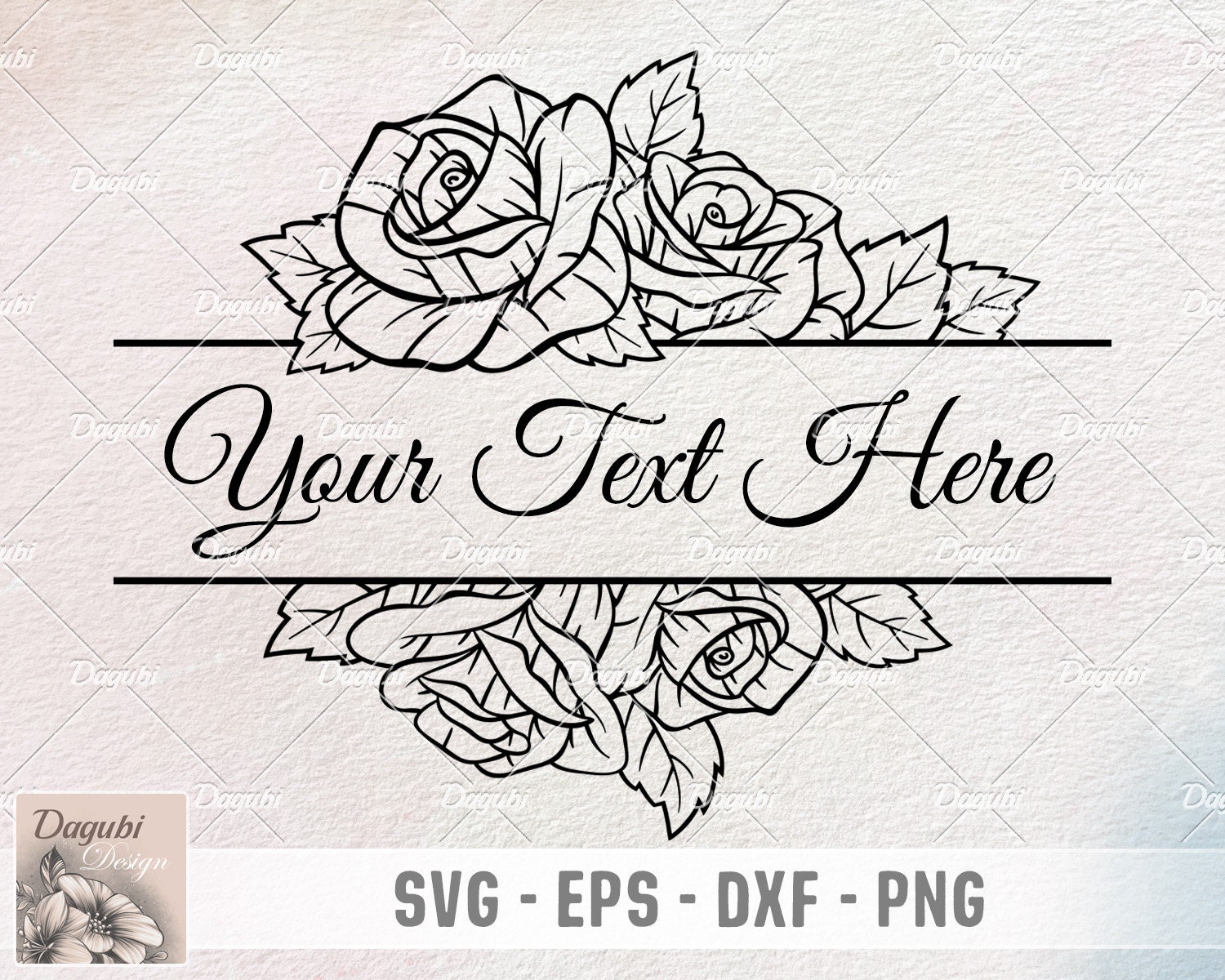 Roses Split Design Svg Flower SVG File for Cricut Flower - Etsy