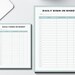 Printable Sign in Sheet, Instant Download, Welcome Sign in Sheet ...