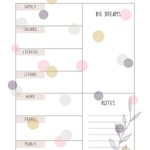 Printable New Year Resolutions Pdf, Printable Goal Planner Sheet ...