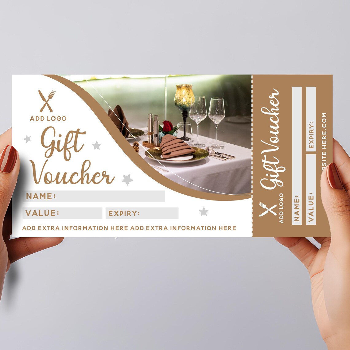 Dinner Restaurant Food Café Takeaway Gold Any Details Business Gift ...