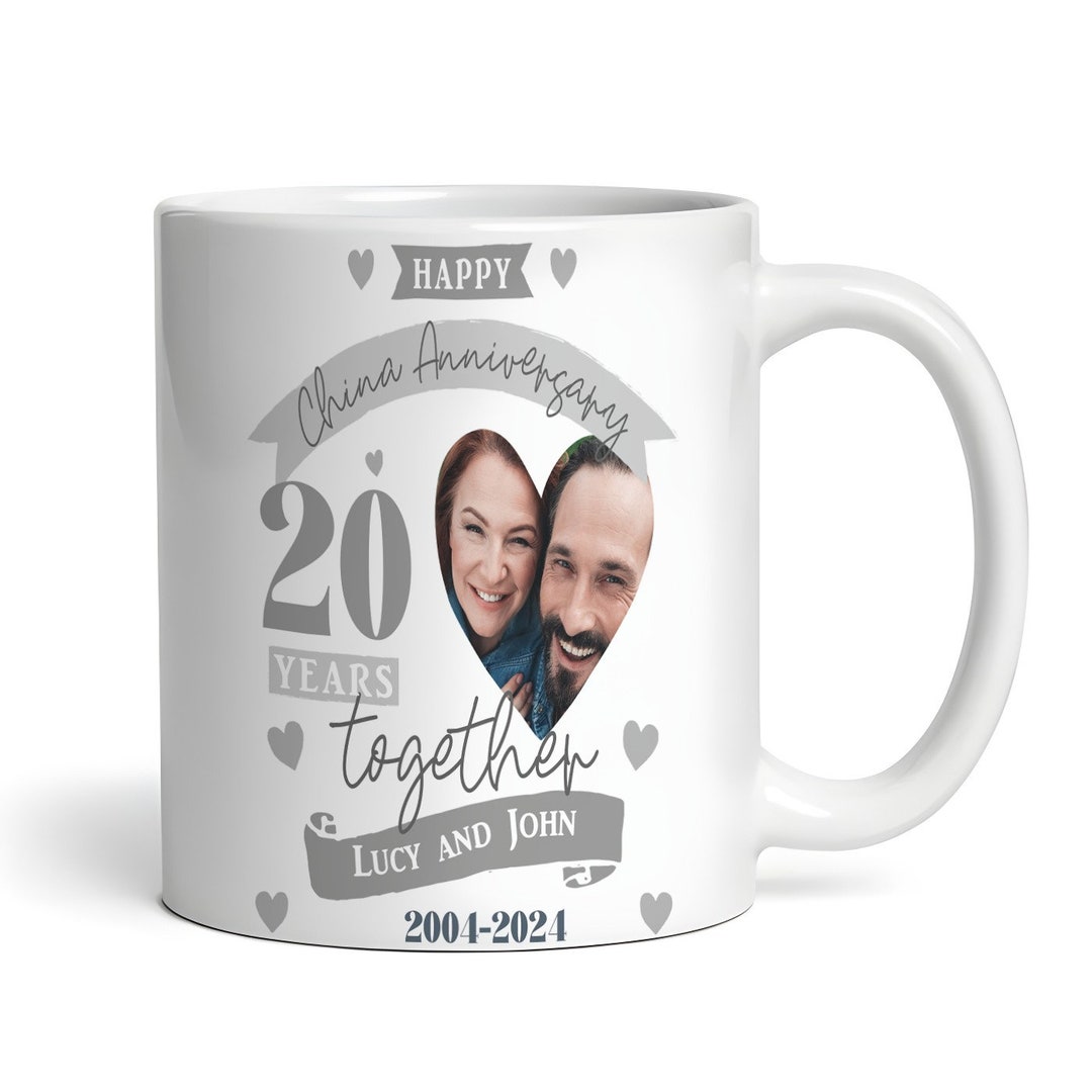 20 Years Together 20th Wedding Anniversary Present China Photo ...