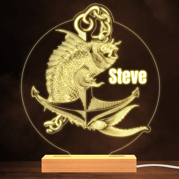 Angler Fish Lamp - Etsy