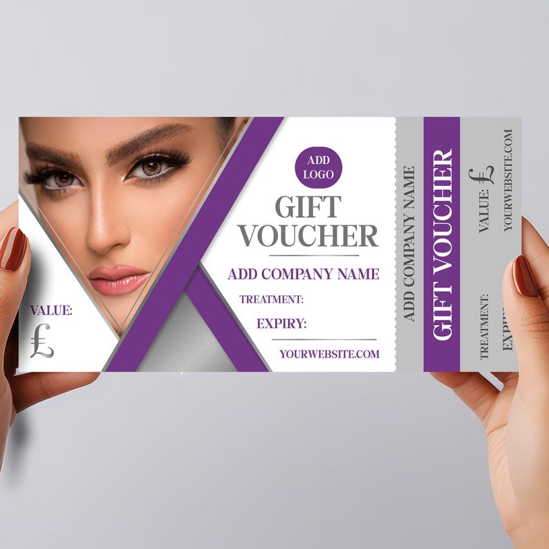 Make up Beauty Spa Woman Aesthetics Eyebrows Lashes Business Gift ...