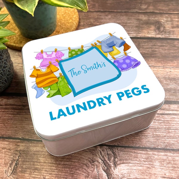 Laundry Tin - Etsy