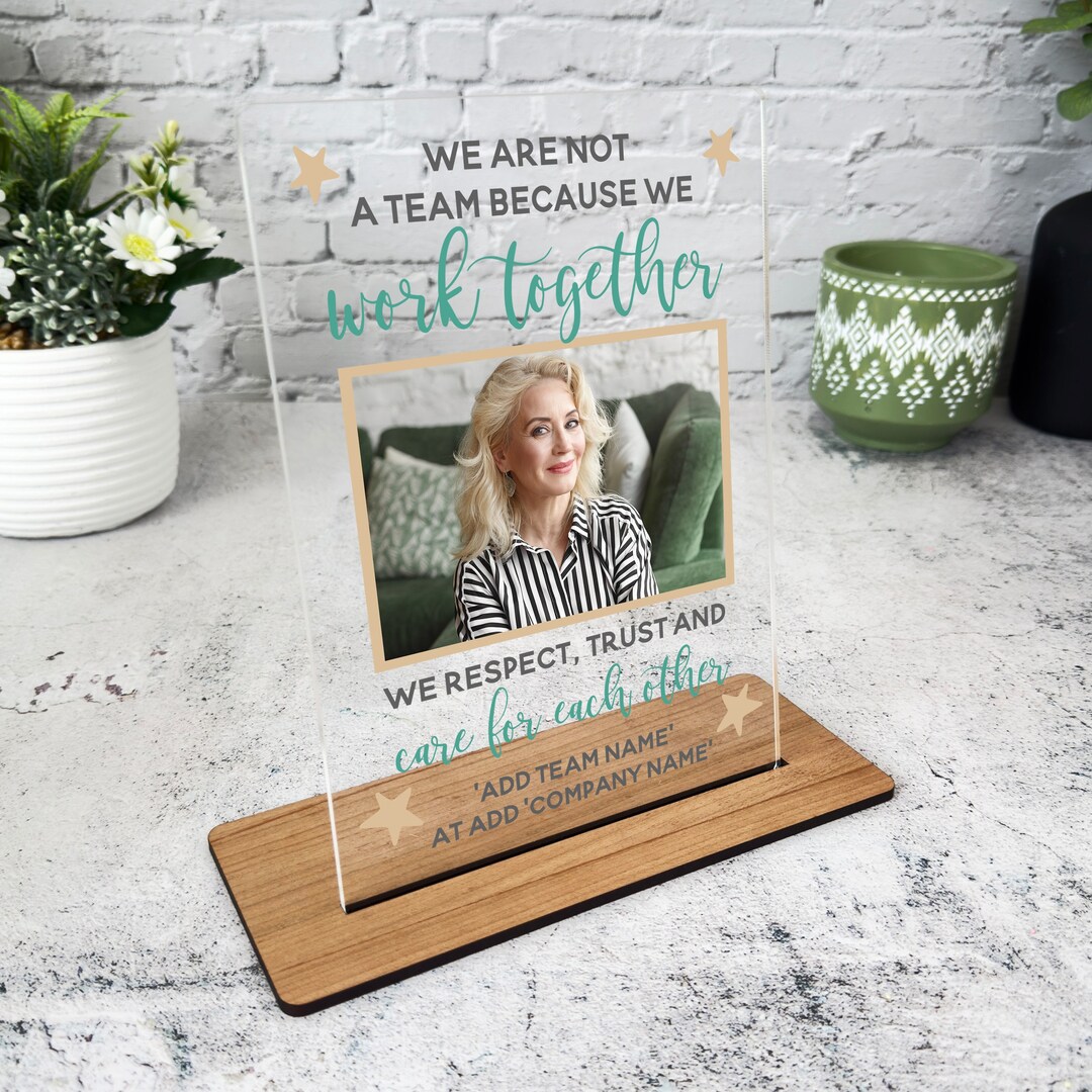 Team Appreciation Photo Star Gift Employee Colleague Care Each Other ...