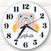 Rainbow Fish Girls Room Custom Gift Personalised Clock - Etsy