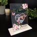 Daughter Pink Floral Heart Photo Memorial Keepsake Gift Personalised ...