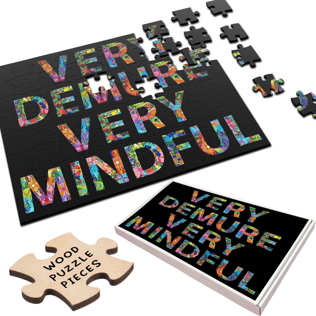 Very Cutesy Very Demure Funny Meme Gift Custom Personalised Wooden ...