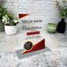 Work Promotion Congratulations Gold Red Gift Employee Personalised Gift ...