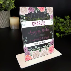 Thank You Job Appreciation Doctor Photo Gift Employee or Colleague ...